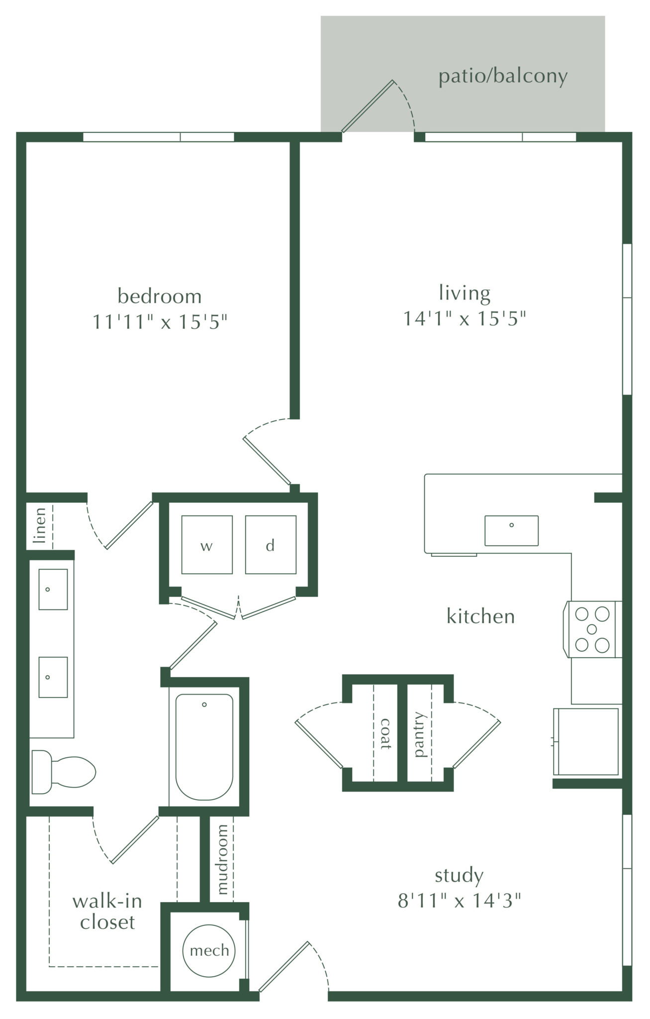 Floor Plans | Apartments in Aurora CO | Alexan Montview